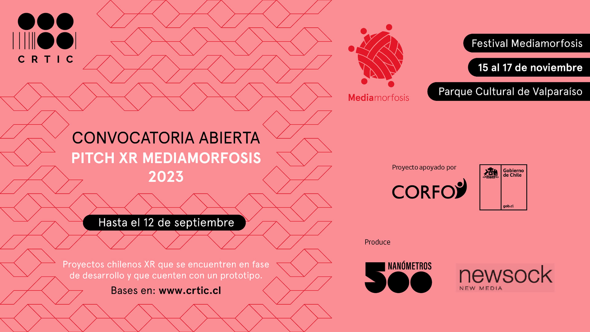 Mediamorfosis y CRTIC abren convocatoria para proyectos XR - CRTIC